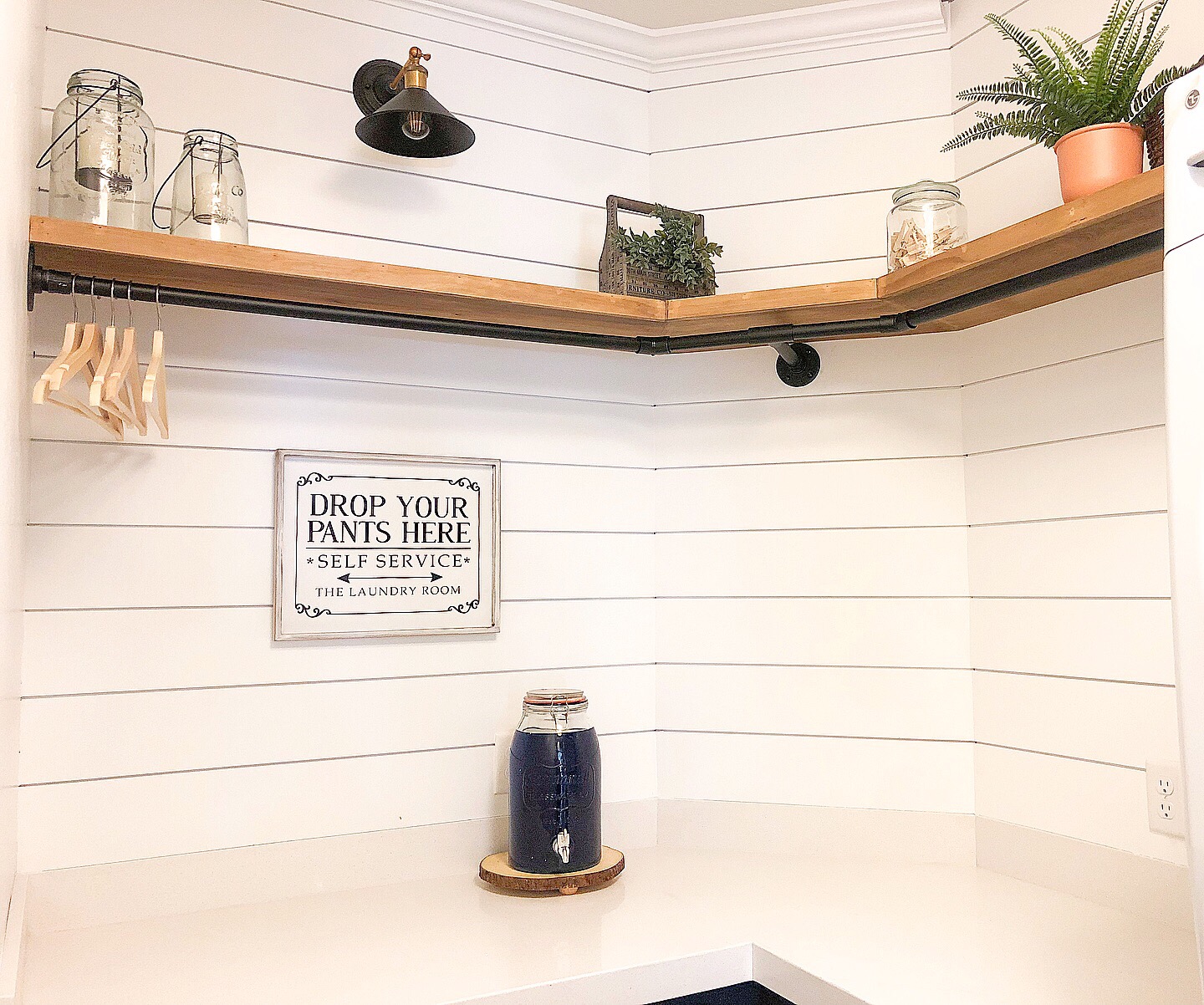 DIY Clothes Rod Hack | Honey Built Home