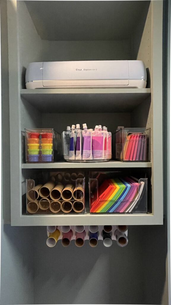 DIY Dreambox Crafting Closet | Honey Built Home