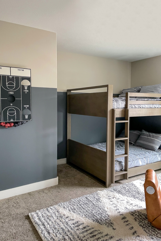 Basketball Theme Room Designs Sporty Basketball Themed Upholstered