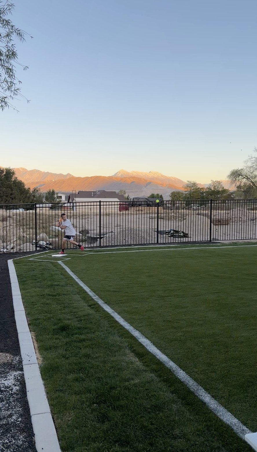 How to Install Turf for a Backyard Wiffleball Field | Honey Built Home